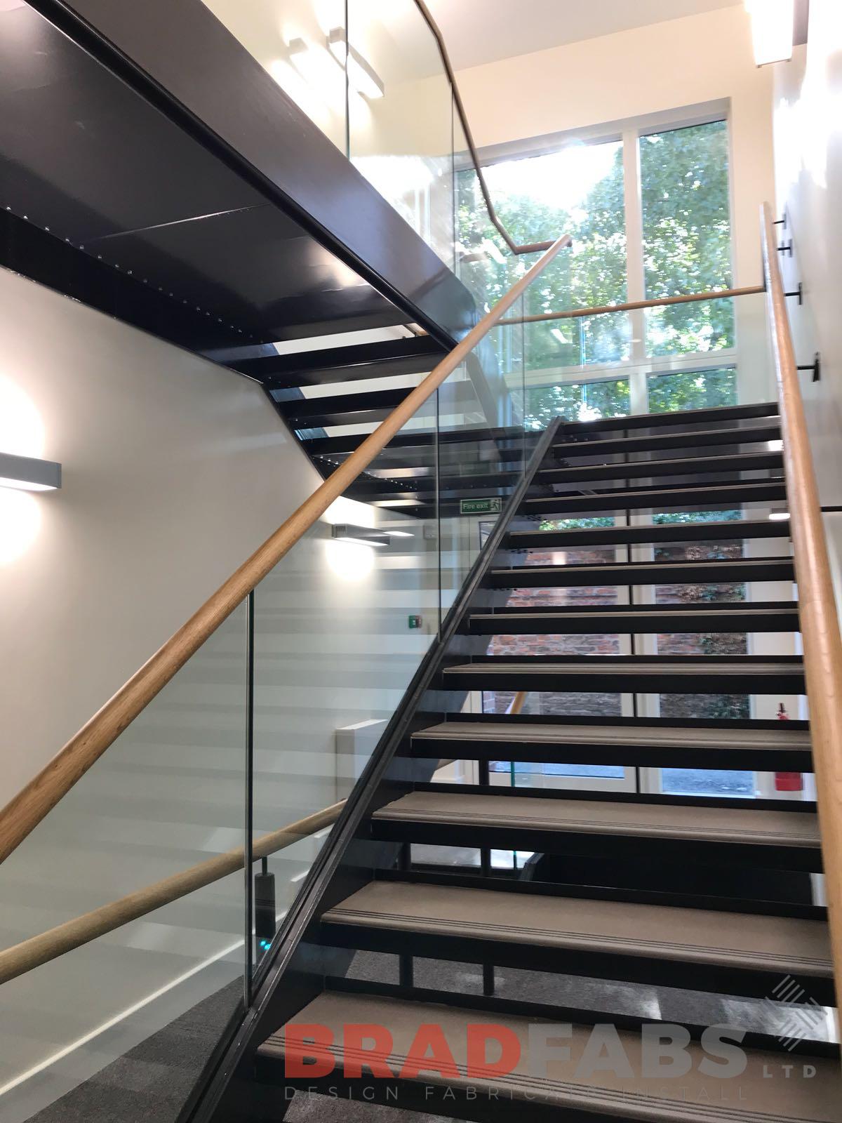 Bradfabs - School Stairs, Railings and Firescapes | BradfabsSteel ...